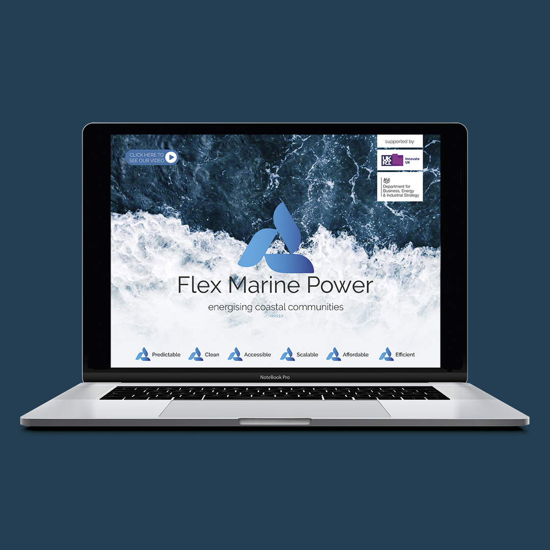 Flex Marine Power: Identity and digital assets - Design Penguin Creative
